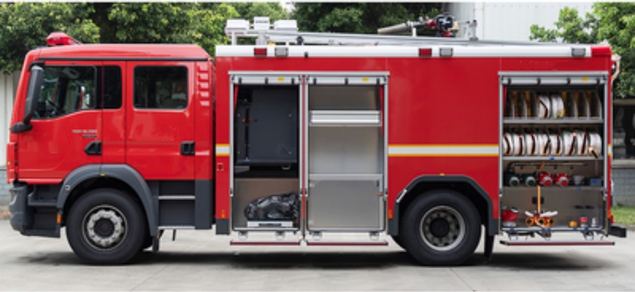 Tank Fire Truck – High-Capacity Water Storage for Firefighting Missions ...