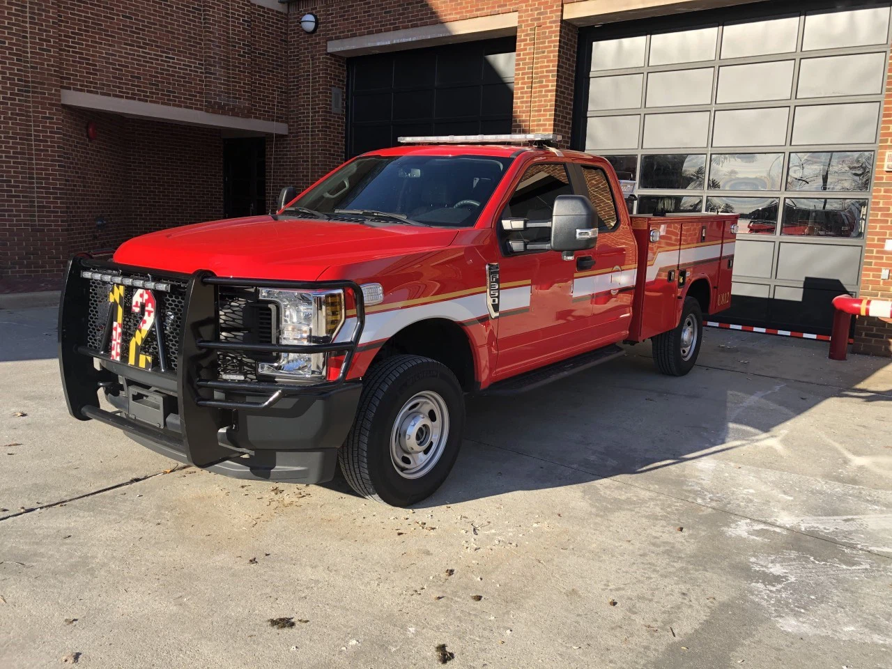 Fire Department Utility Truck for Emergency Support and Logistics ...