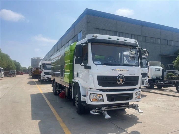 China High Quality SHACMAN L3000 10CBM Street Sweepers Manufacturers ...