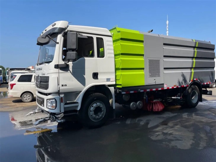 China High Quality SHACMAN L3000 10CBM Street Sweepers Manufacturers ...