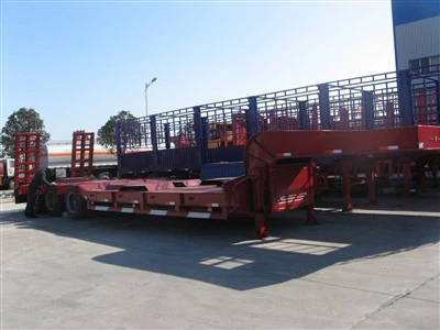 China High Quality 60Ton Lowboy Semi Trailer Manufacturers, Suppliers ...