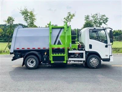 China High Quality Electric Side Loader Garbage Truck Manufacturers ...