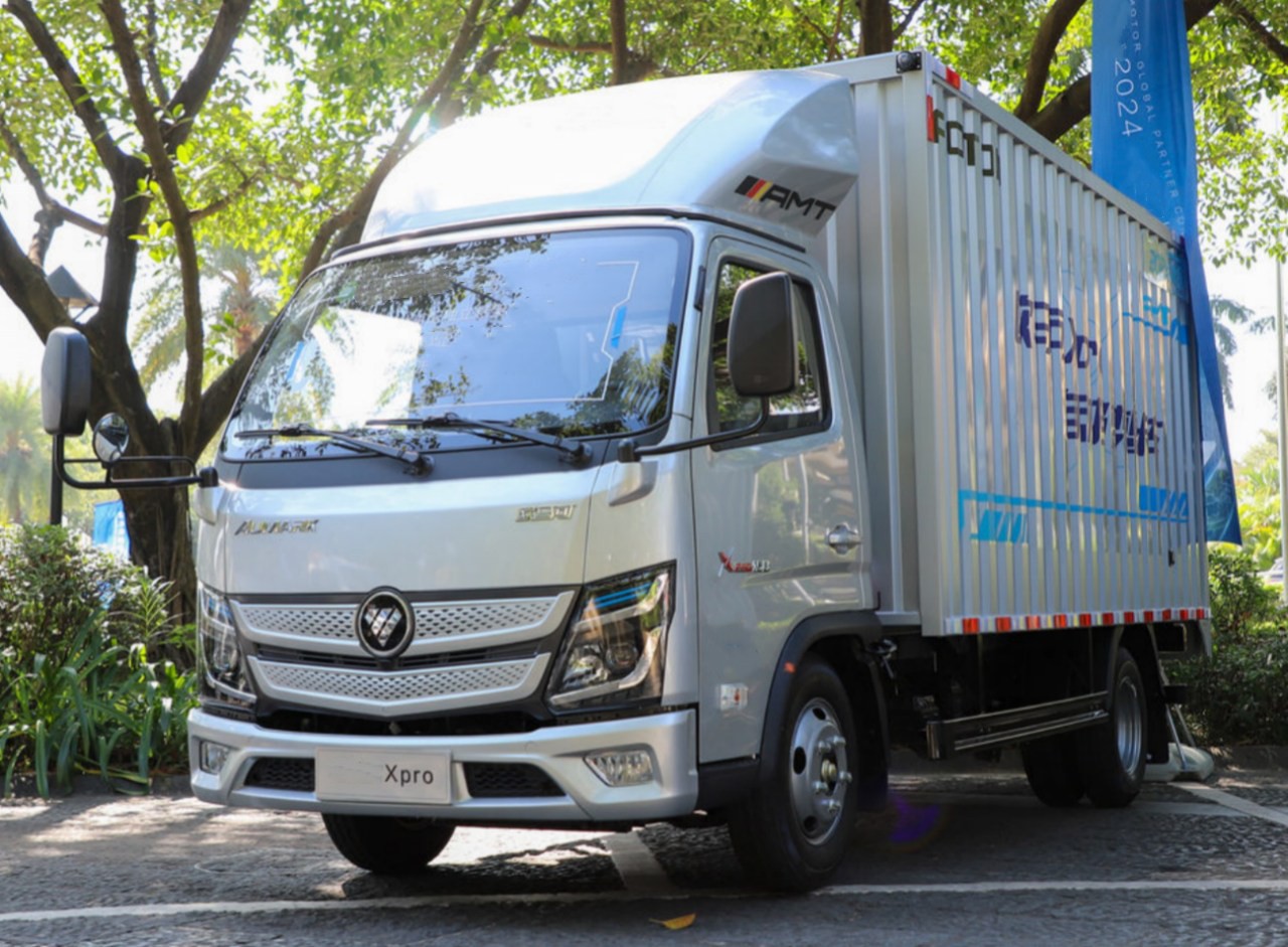 China High Quality FOTON Aumark Xpro 5 Ton Box Van Truck Manufacturers ...